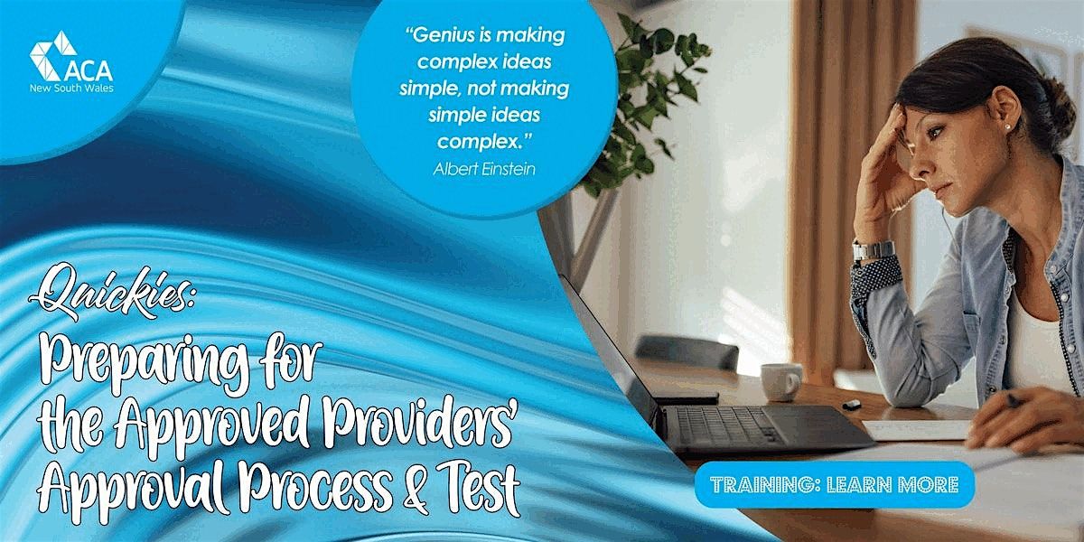 Preparing for the Approved Providers Approval Process & Test 2024, June ...