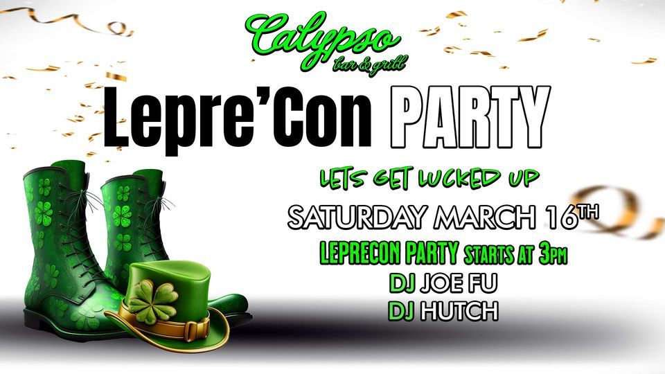 Lepre’Con Party at Calypso!?, 1101 Atlantic Ave, Virginia Beach, VA ...