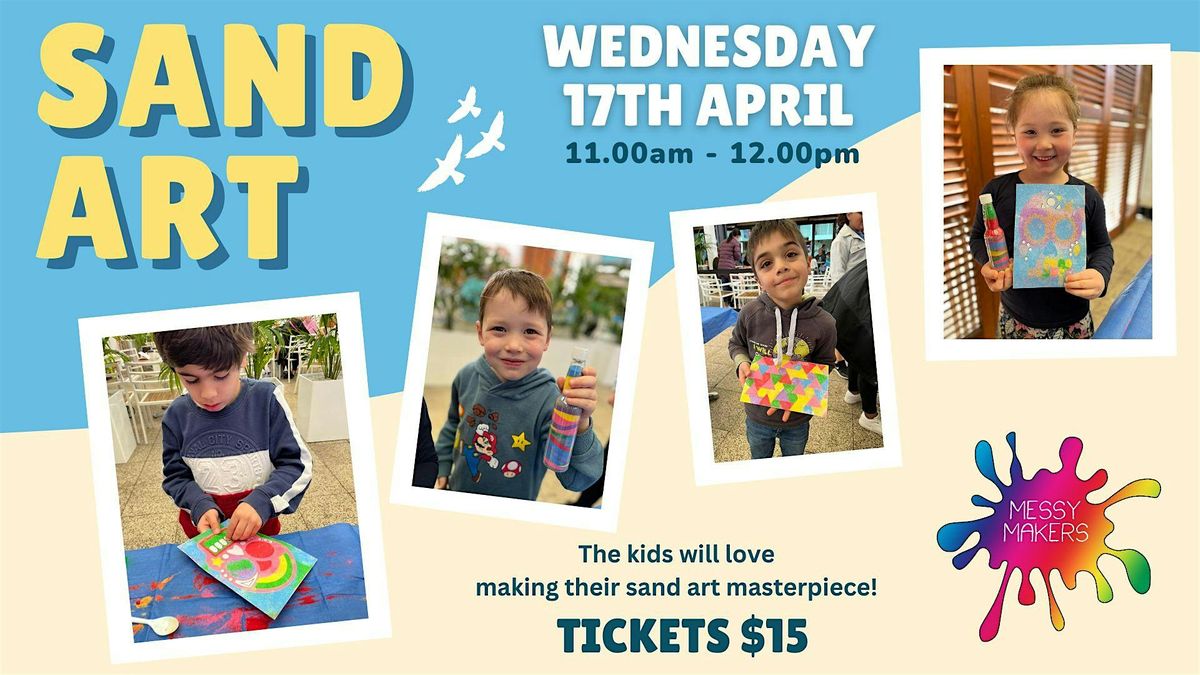 School Holiday Sand Art, The Ary Toukley (Formerly Toukley RSL), 17 ...