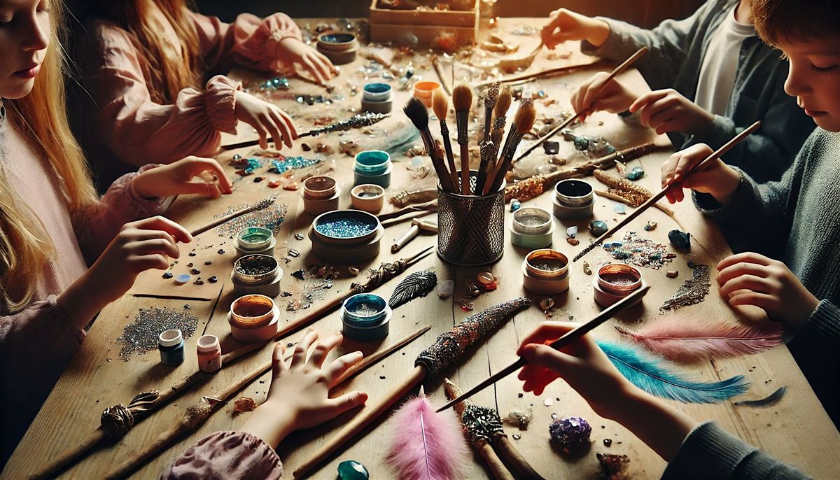 Magic Wand Making Workshop - ages 4 and up, Rock & Rose Rituals ...
