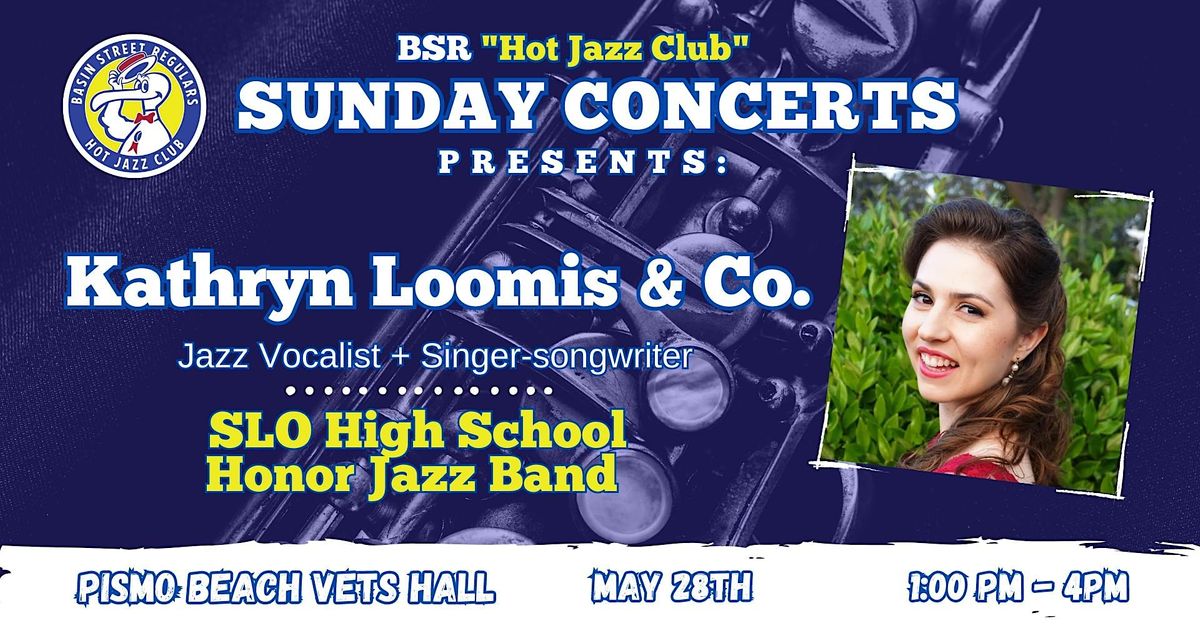 Kathryn Loomis Live in Concert / SLO High School Honor Jazz Band, Pismo ...