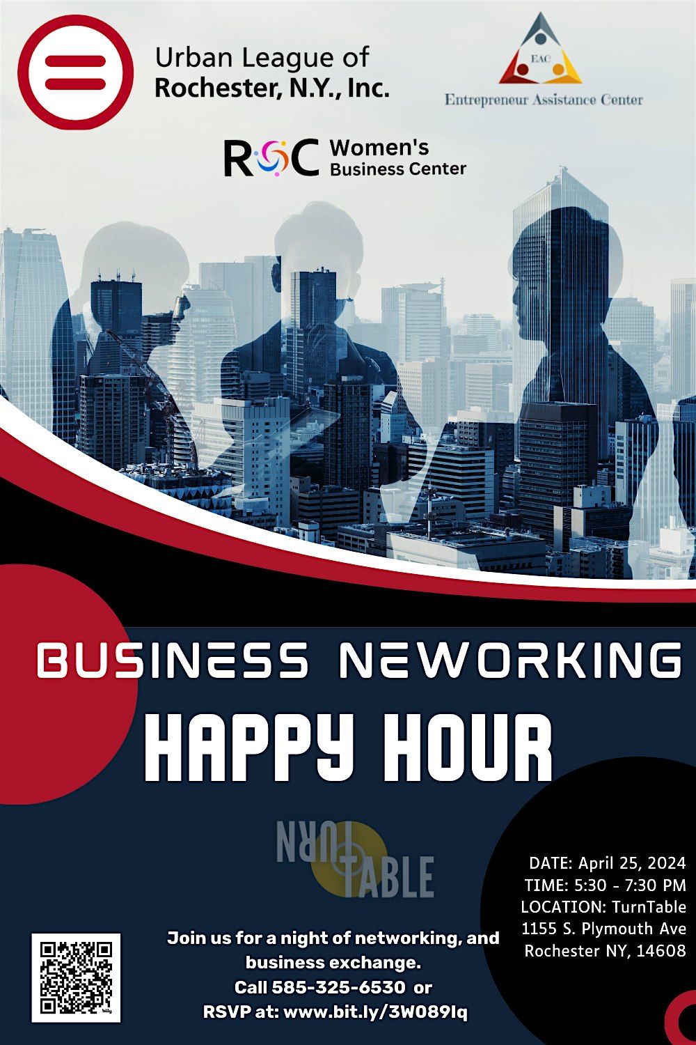 Business Networking Happy Hour, Turntable, Rochester, 25 April 2024 ...
