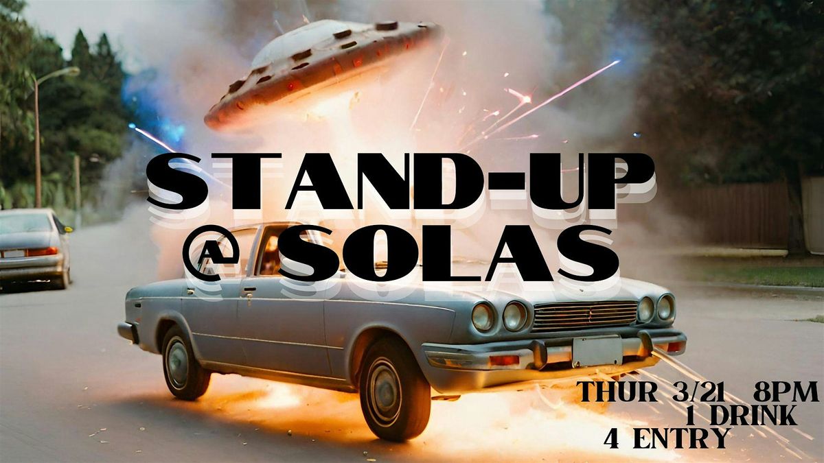 Stand-up @ Solas - Free Comedy Show, Solas, New York, 21 March 2024 ...