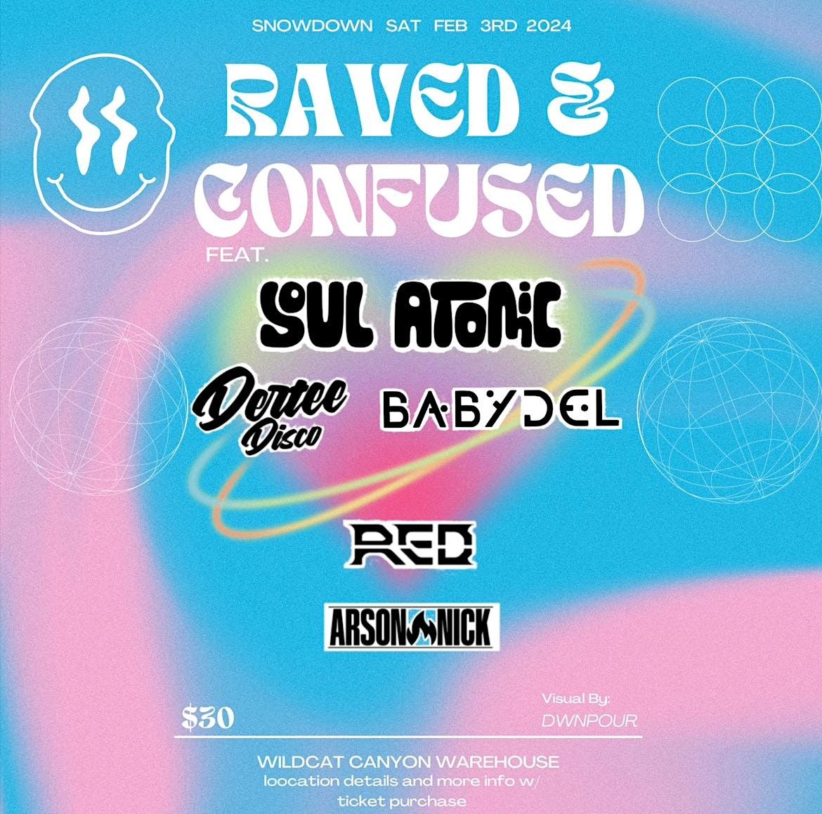 Snowdown: Raved & Confused, Raved & Confused, Durango, 3 February to 4 ...