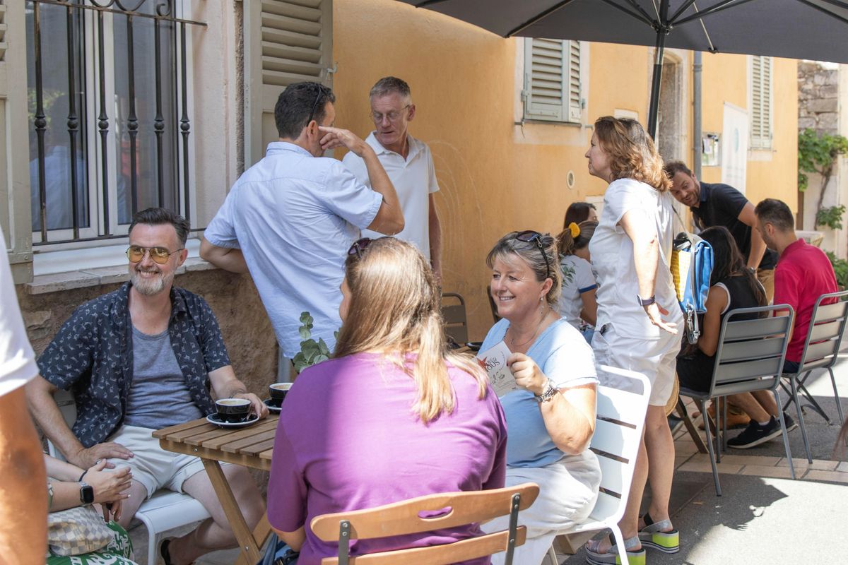 Real estate business networking coffee in Monaco, Pasticceria Cova ...