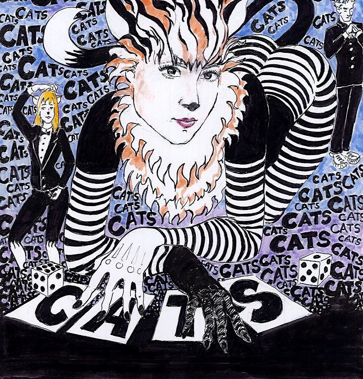 Themed Life Drawing: Cult Classics CATS, Draw Brighton, Brighton and ...