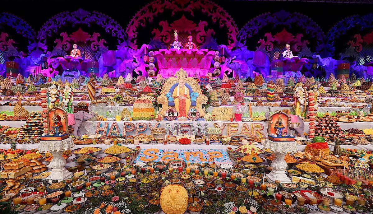 BAPS Berlin Diwali Annakut Celebration, Sri Ganesha Hindu Tempel e.V ...