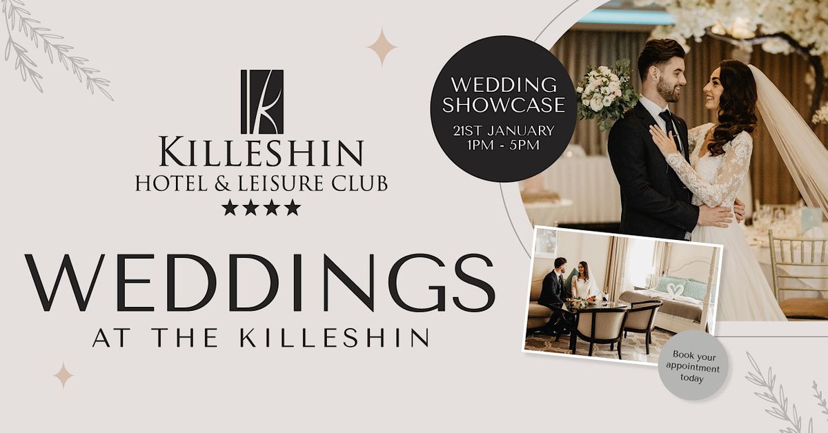 January Wedding Showcase, The Killeshin Hotel, Portlaoise, 21 January ...