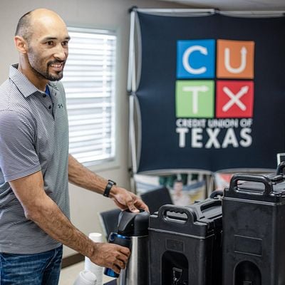 CUTX Coffee Connection, Credit Union of Texas, Gilmer, 8 February to 11 ...