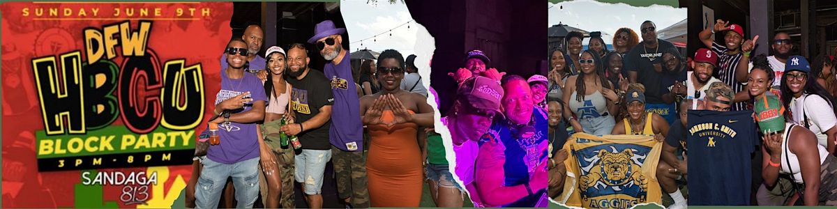 DFW HBCU Block Party, SANDAGA 813, Dallas, 9 June 2024 | AllEvents