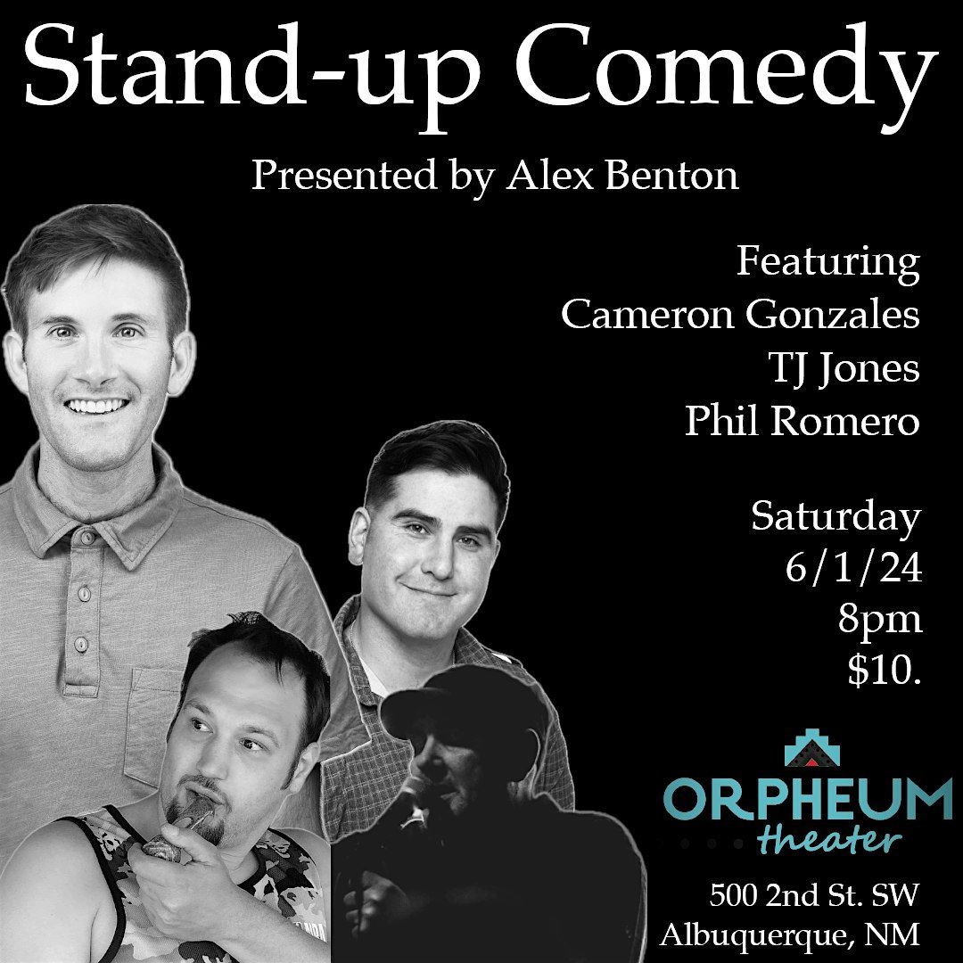 Alex Benton Presents: Stand-up Comedy!, Orpheum Community Hub ...