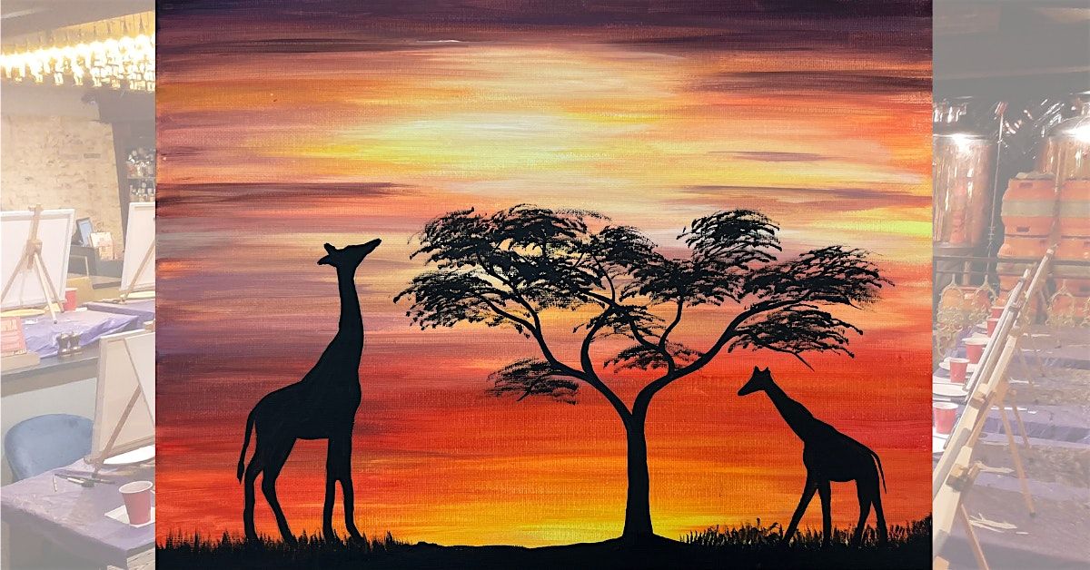 Paint, Wine and Platter Night - Safari Wonders, Waitrose & Partners ...