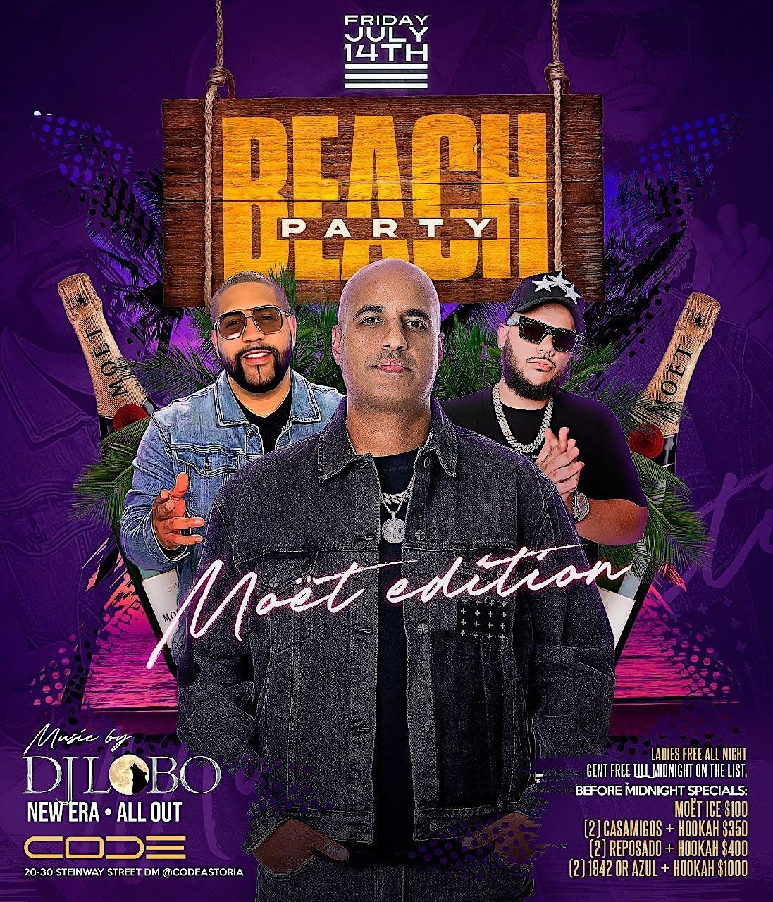 Virtual Fridays at CODE - beach editions with dj Lobo, New Era & All ...
