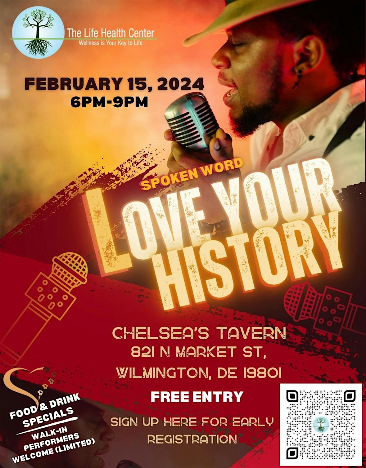 Poetry Open Mic Night *FREE* Love Your History, Chelsea Tavern ...