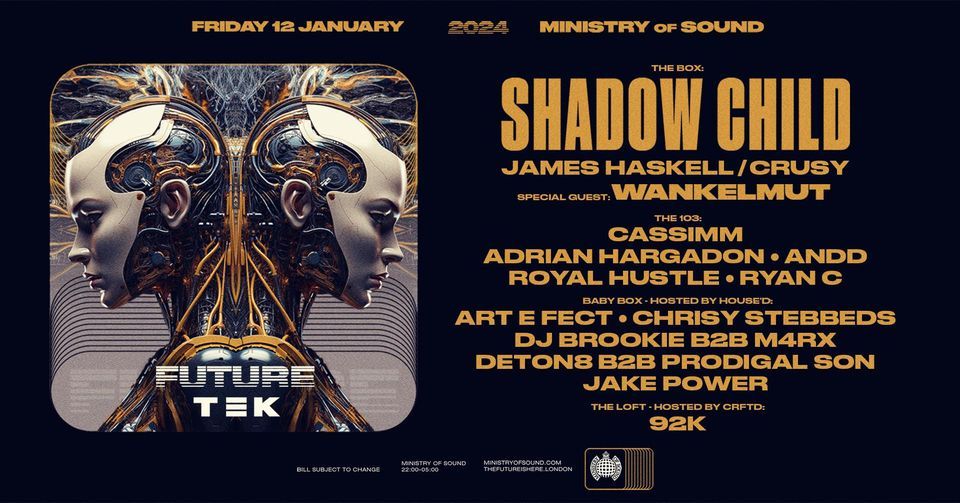 House’D - BB Takeover MOS, Ministry of Sound, London, January 12 to ...