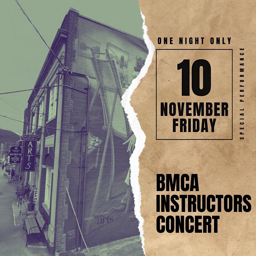 BMCA Instructors Concert, Black Mountain Center for the Arts, 10 ...