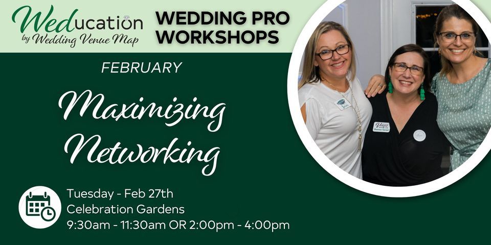 WEDucation Workshop: Maximizing Networking hosted by Shannon Tarrant ...