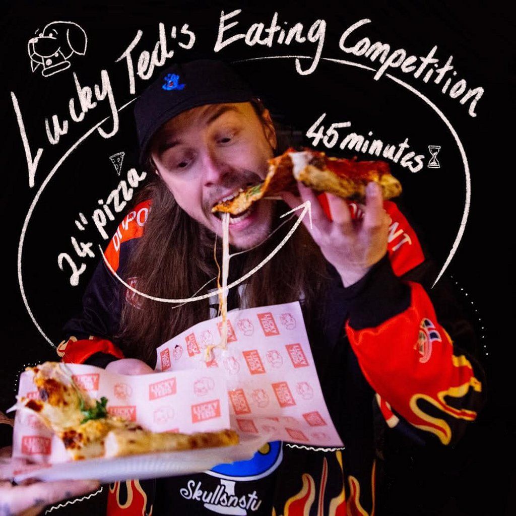 Lucky Teds Eating Competition, Play Brew Co , Middlesbrough, 30 March ...