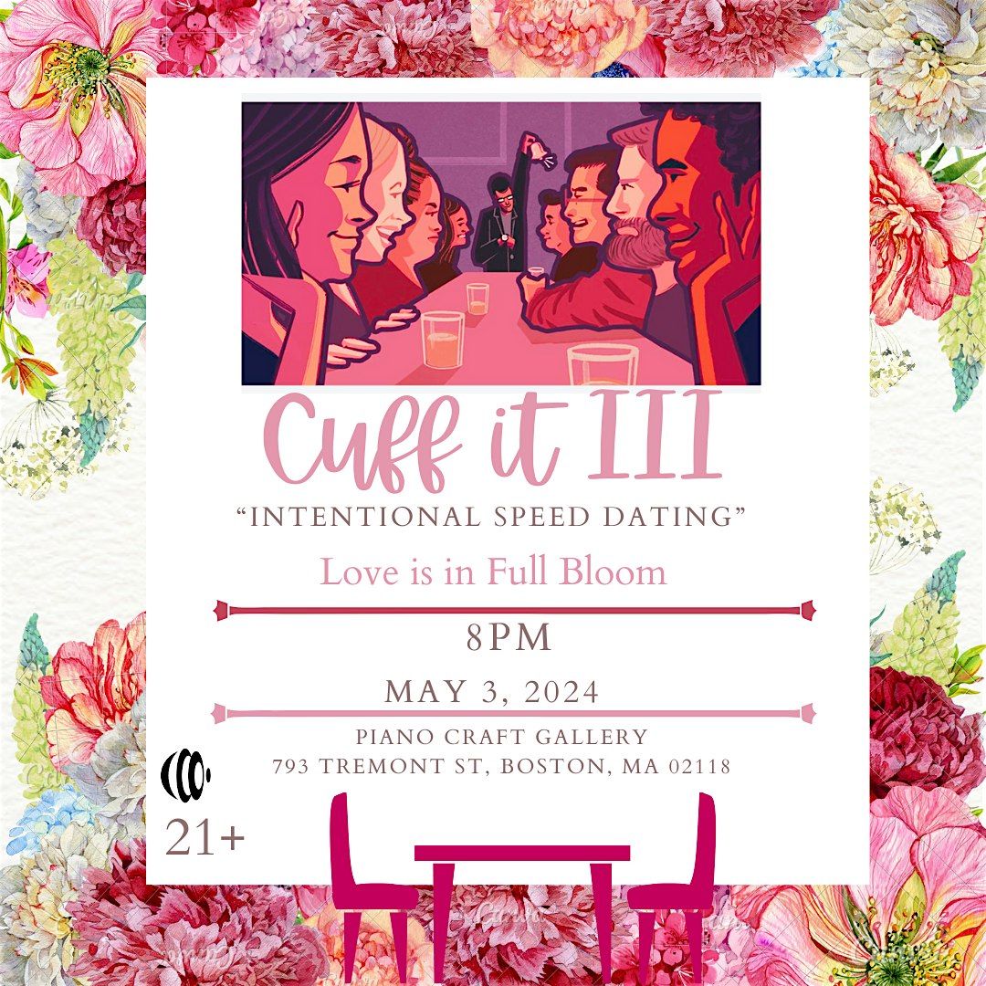 Cuff it III, Piano Craft Gallery, Boston, 3 May 2024 | AllEvents.in