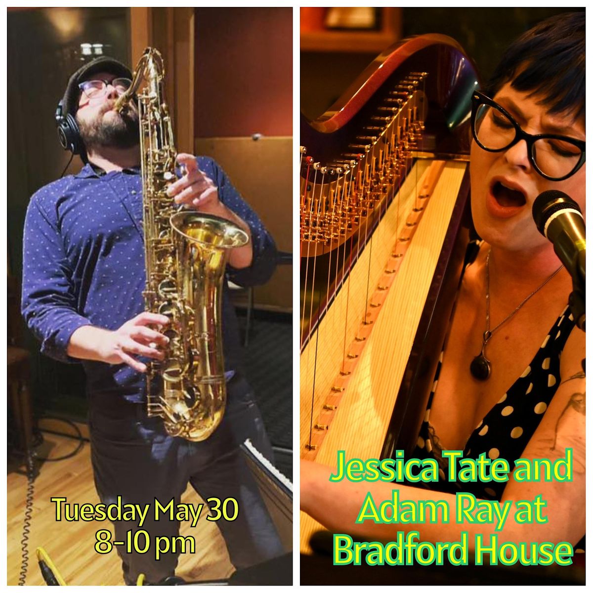 Jessica Tate and Adam Ray at Bradford House, Bradford House, Oklahoma ...