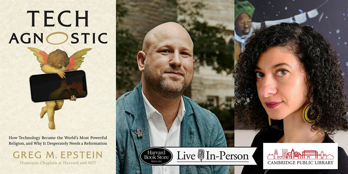 Greg M. Epstein at the Cambridge Public Library, Cambridge Public ...