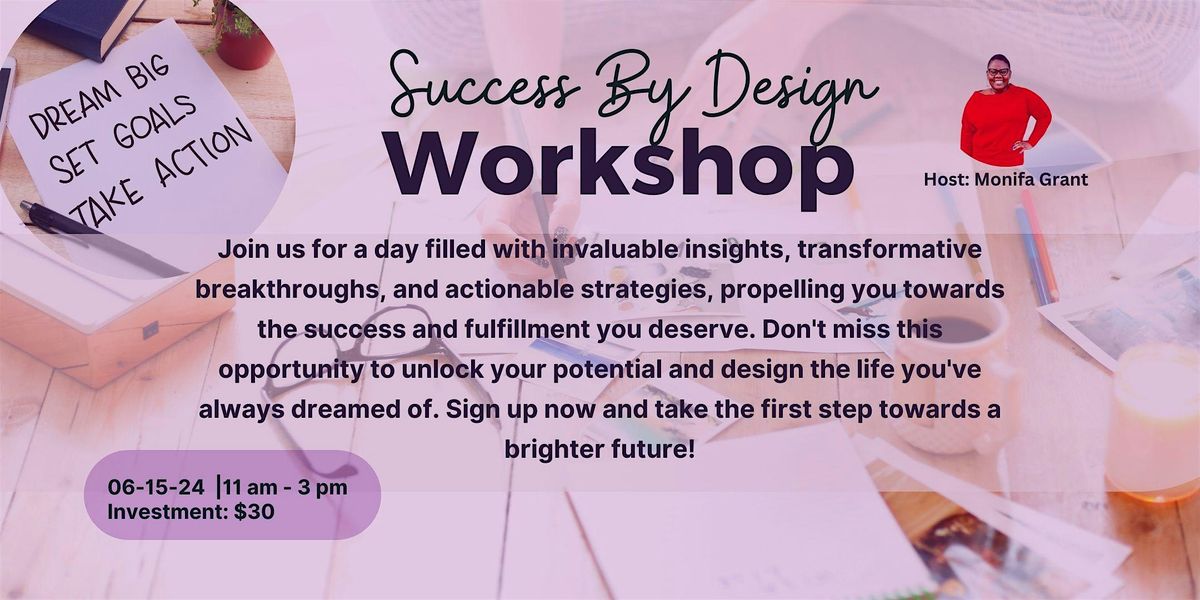 Success by Design, New Life Church | Everett, 15 June 2024 | AllEvents