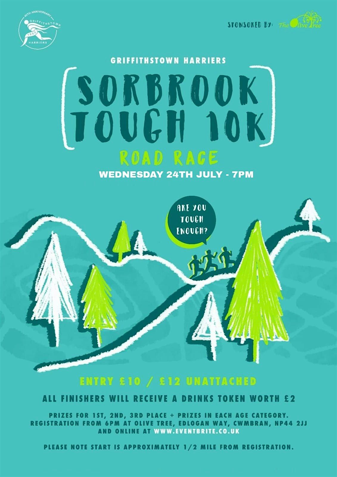 The Sorbrook Tough 10k 2024, Olive Tree Cwmbran, 24 July 2024 ...