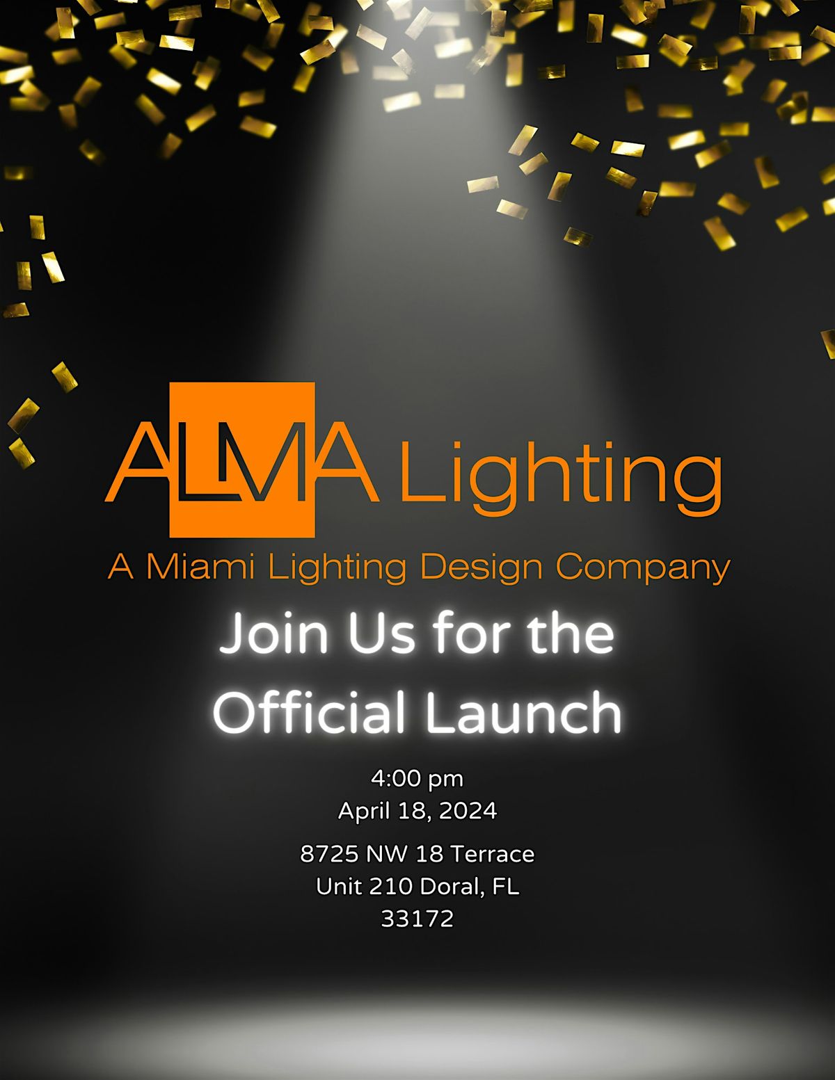 Alma Lighting Launch, 8725 NW 18th Terrace, Doral, 18 April 2024 ...