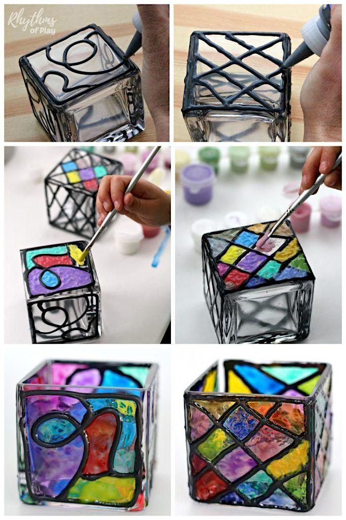 Teen Tuesday: DIY Faux Stained Glass Night Light, Boynton Beach City ...