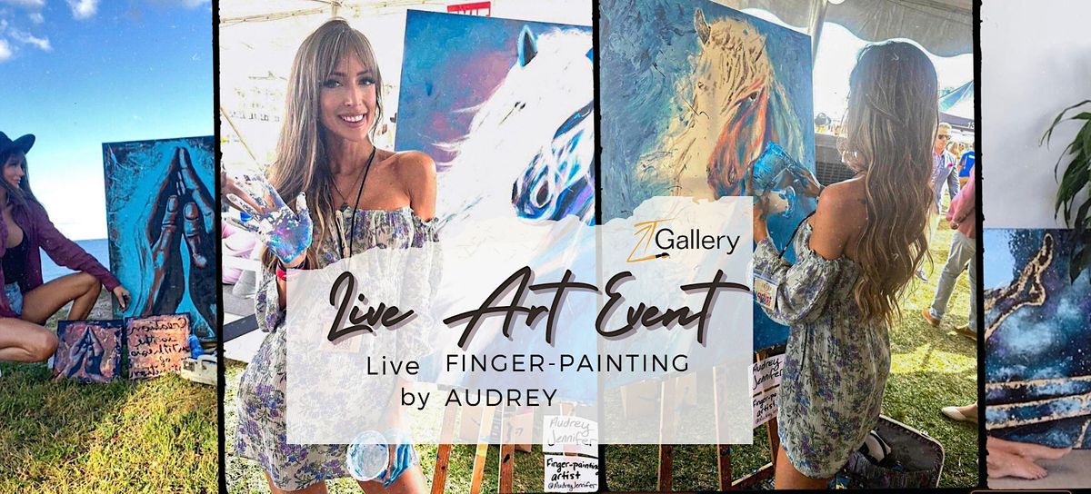 Live Finger-Painting Event with Audrey: The Good Ole Days, ZT Gallery ...
