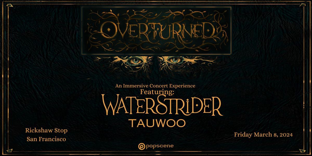 WATERSTRIDER, Popscene @ Rickshaw Stop, San Francisco, 8 March 2024 ...