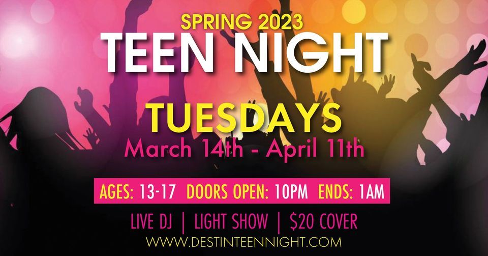 Fudpuckers Teen Night - Spring Break 2023, Fudpucker's Beachside Bar ...