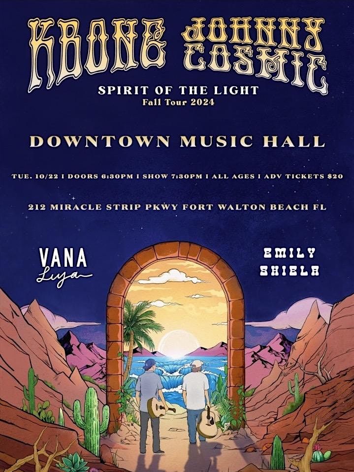 Downtown Music Hall Presents KBong & Johnny Cosmic, Downtown Music Hall ...