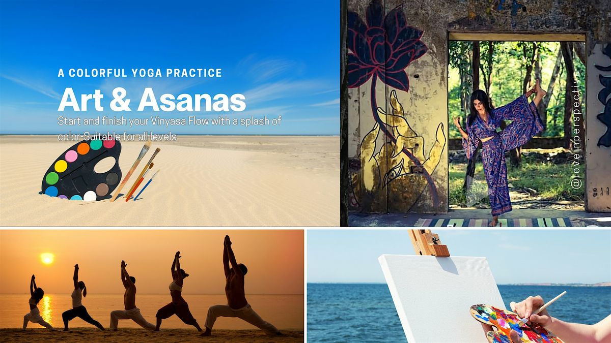 Art & Asanas -Yoga and Art on the Beach at Sunset, Five Ocean (entrance ...