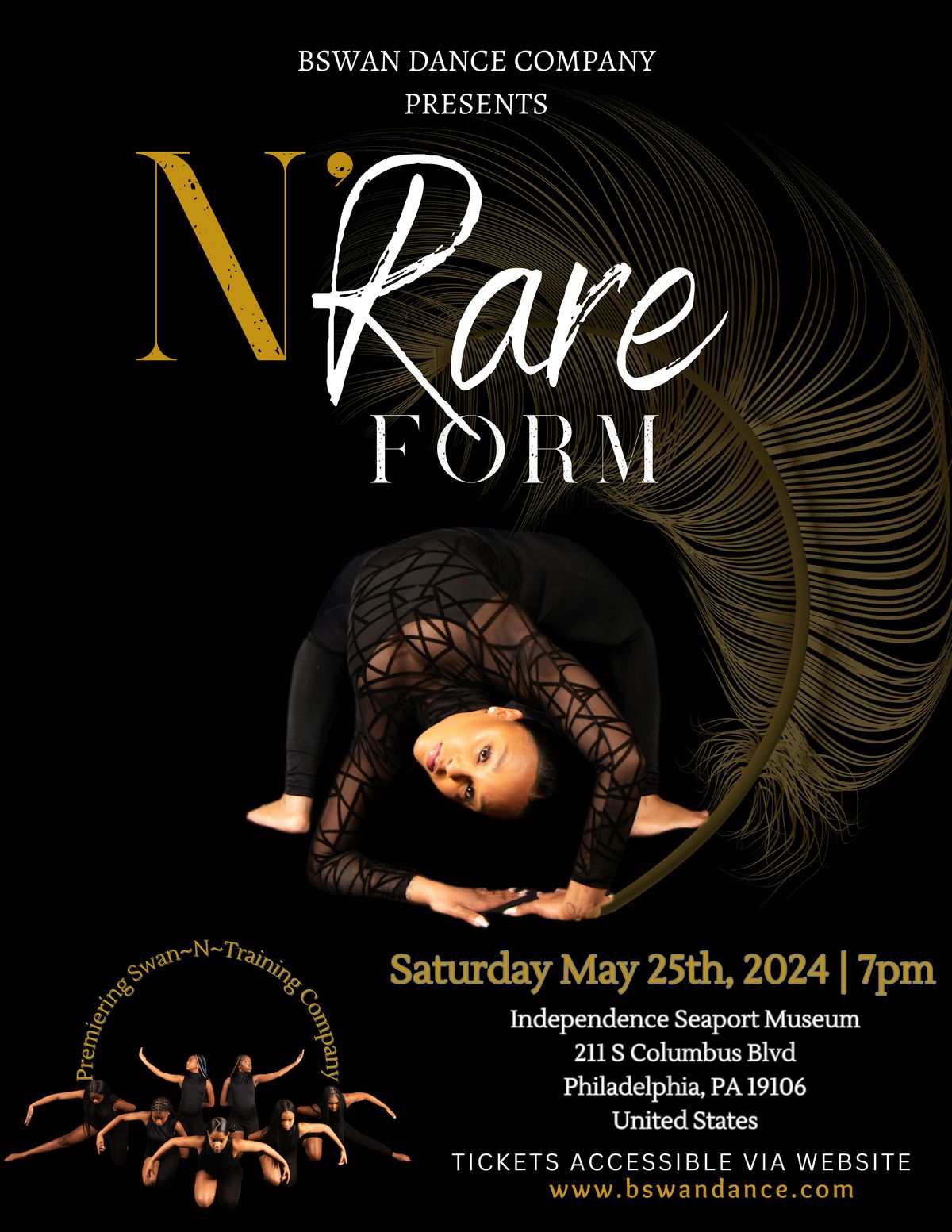 NRare Form - BSwan Dance Company, Independence Seaport Museum ...