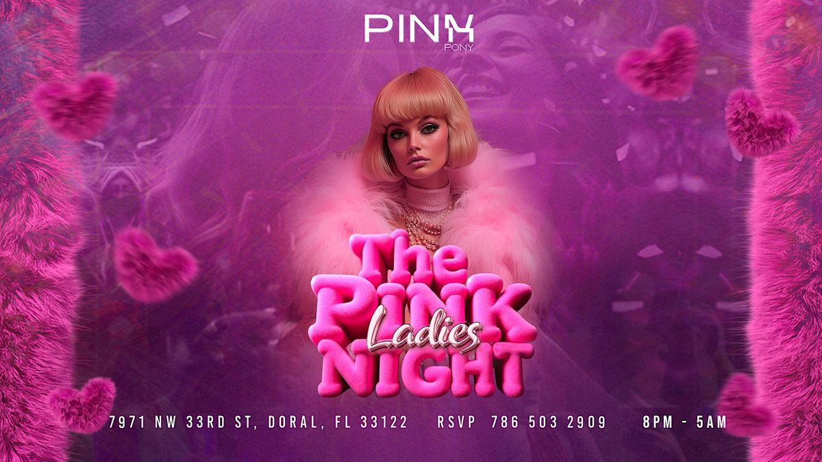 The Pink Ladies Night at Pink Pony Club , Pink Club Miami, Doral, 2 ...