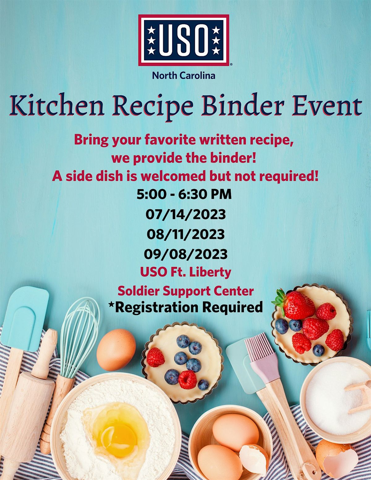 Military Spouse Recipe for Friendship - Recipe Swap and Potluck, Fort ...