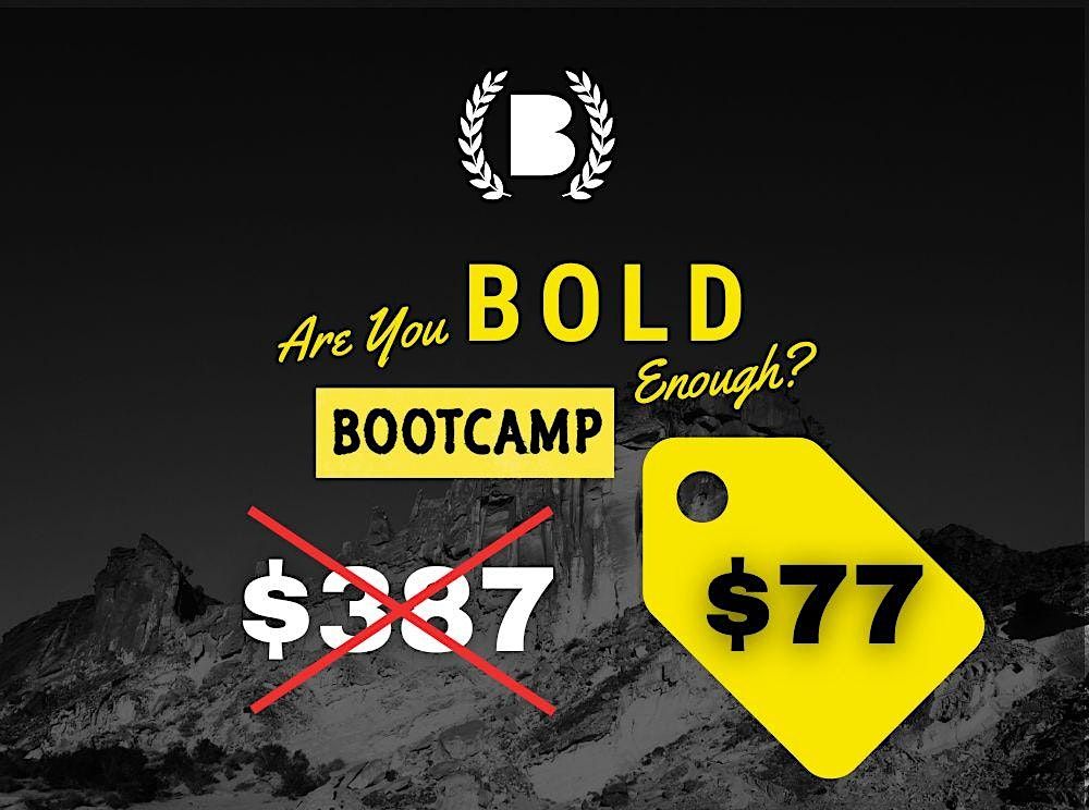 Bootcamp: BOLD Strategy Framework Model, December 14 2023 | Online ...