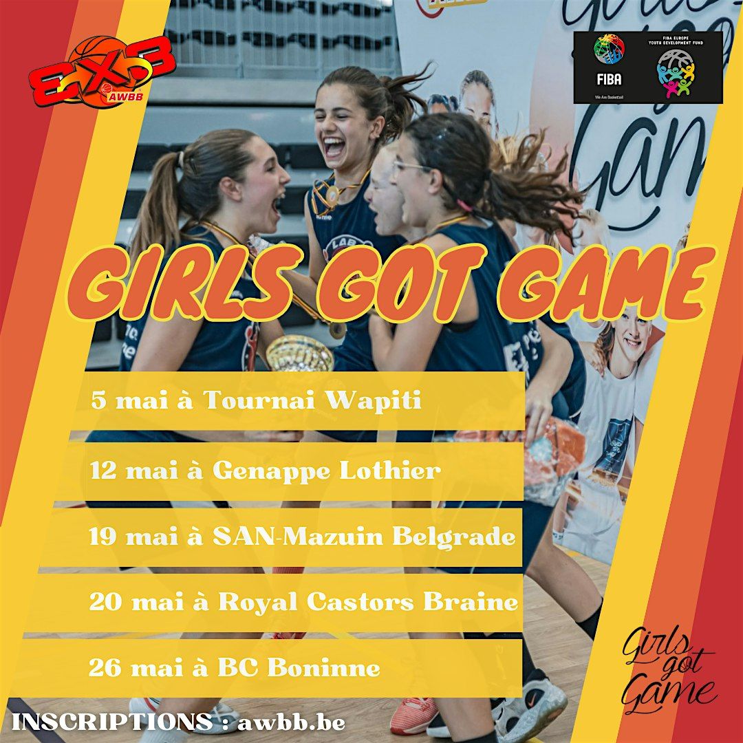 Girls Got Game - Braine, Rue Ernest Laurent 215, Braine-l'Alleud, 20 ...