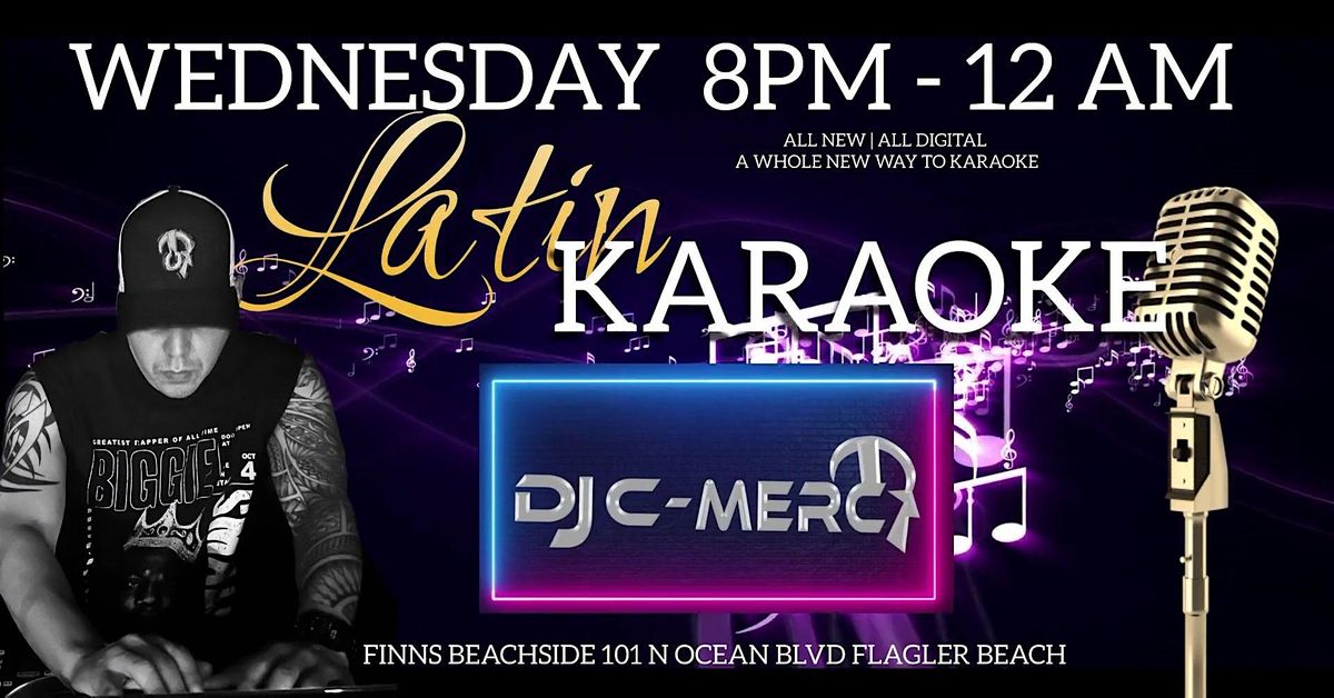 Latin Karaoke, Finns Beachside Pub, North Oceanshore Boulevard, Flagler ...