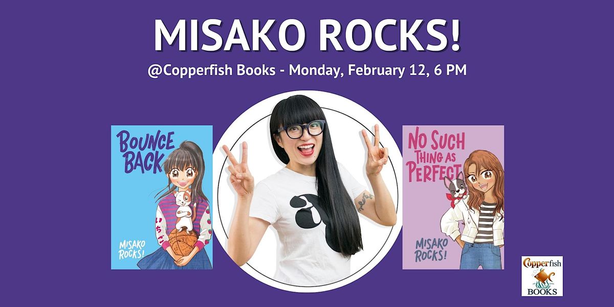 Manga Artist and Author Misako Rocks!, Copperfish Books, Punta Gorda ...