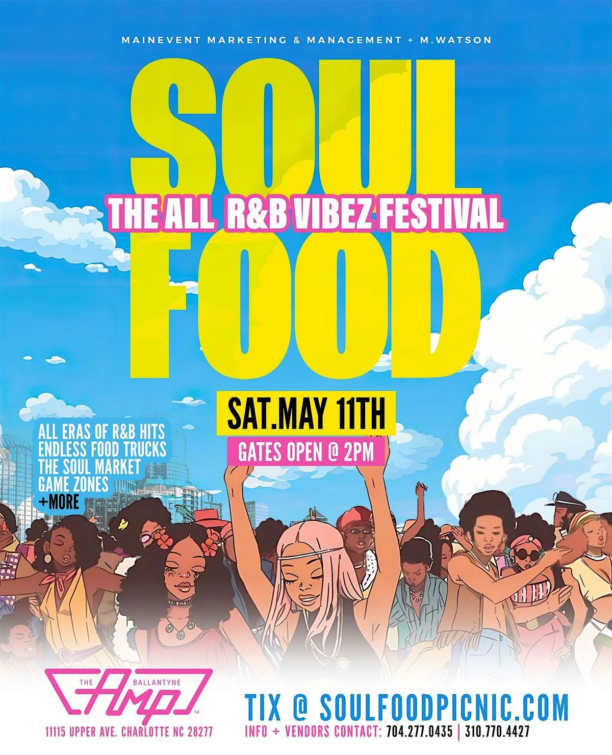 SOUL FOOD: THE R&B PICNIC + FESTIVAL, North Haven Fairgrounds, 6 July ...