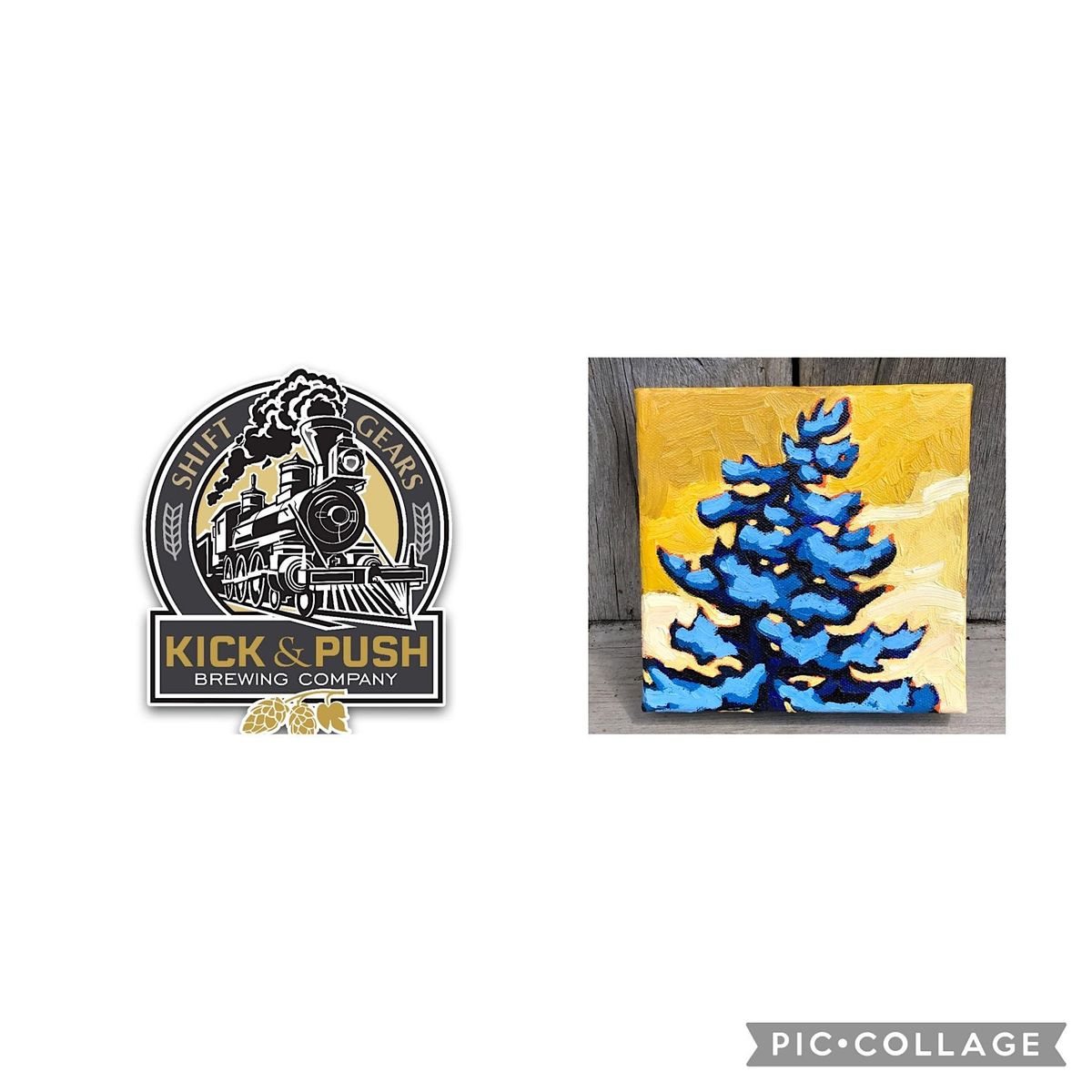 Paint n Pint - Paint-a-long at Kick and Push Brewery with Lisa Leskien ...