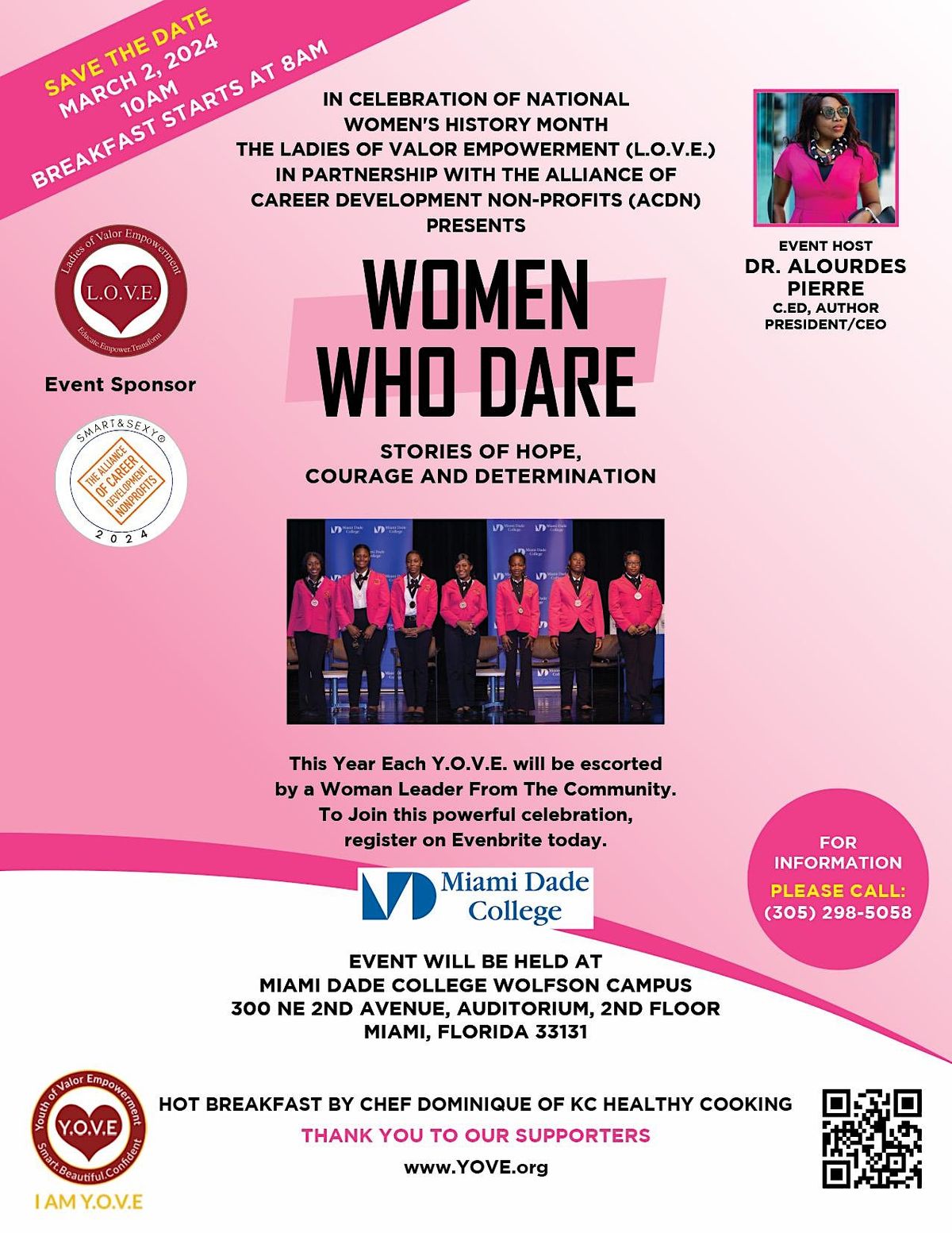 "Women Who Dare" In Celebration of National Women History Month 2024 ...