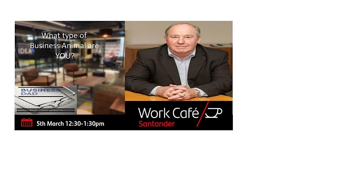 What sort of Business Animal are YOU?, Work Cafe, Leeds, 6 March 2024 ...