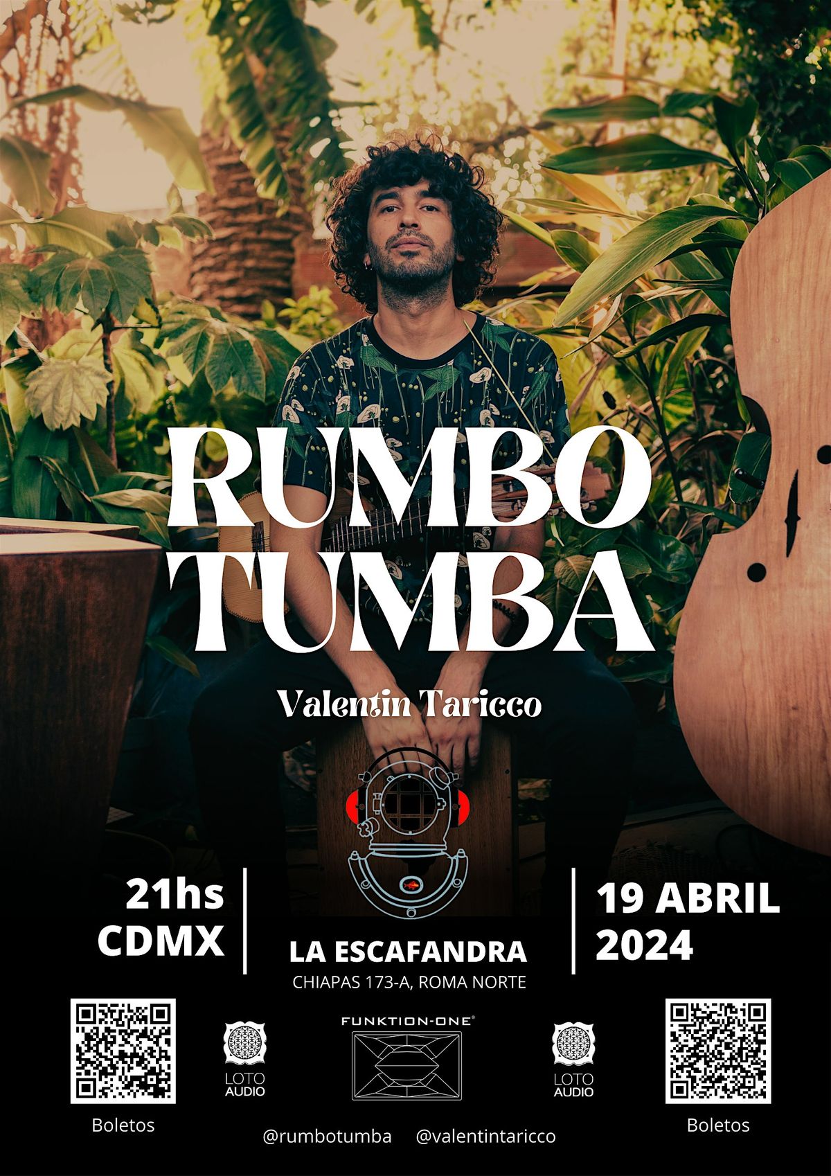 Rumbo Tumba en CDMX 2024, La Escafandra Foro Cultural, Ciudad de México ...