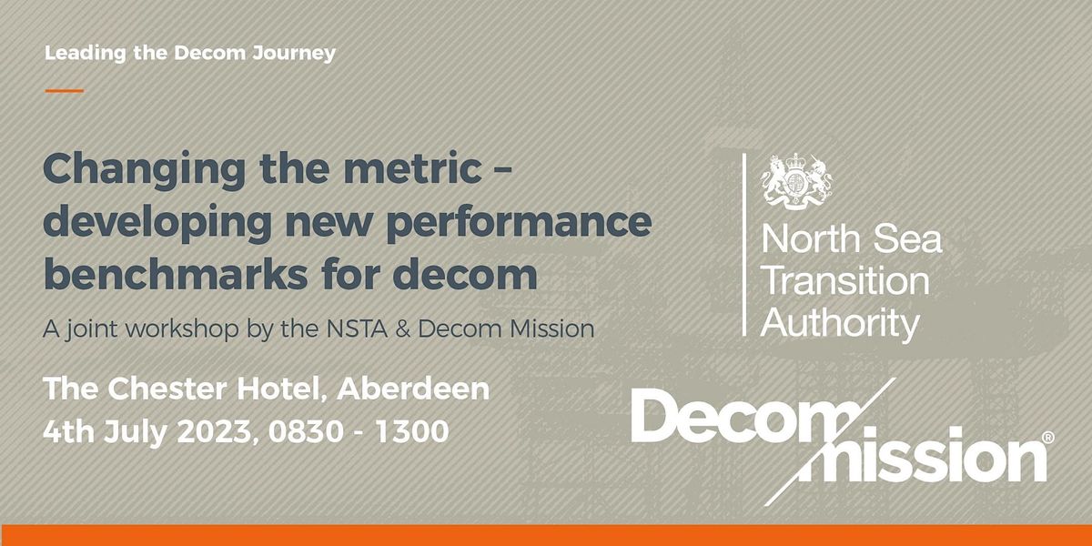 Changing the metric – developing new performance benchmarks for decom ...