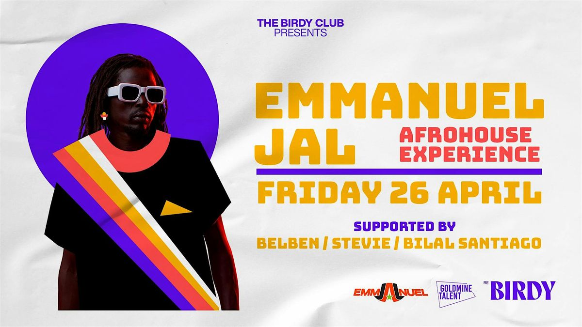 EMMANUEL JAL • 26 APRIL, Birdy Brussels, Bruxelles, 26 April to 27 ...