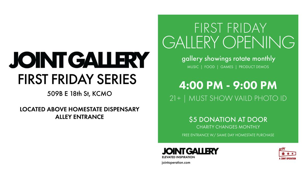 First Friday: Joint Gallery Opening, 509 E 18th St, Kansas City, 4 ...