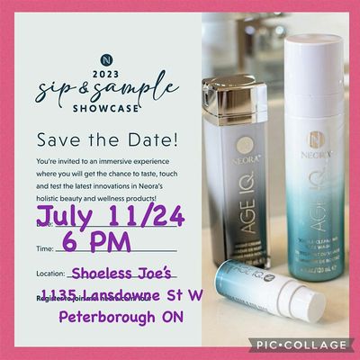 Neora Sip N Sample with Mikayla Gainey, Shoeless Joe's Sports Grill ...